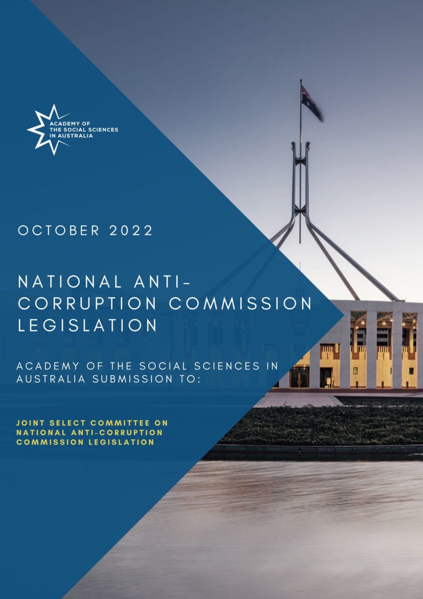 Submission: Joint Select Committee on National Anti-Corruption ...